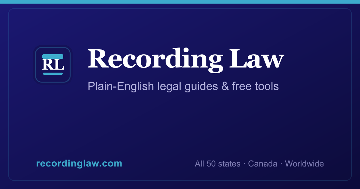 Wearable Recording Devices at Work: Complete Legal Guide (2026 ...